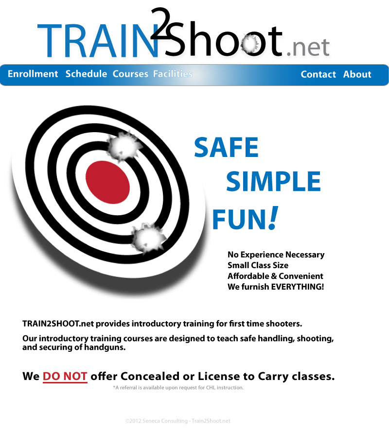 Train2Shoot.net - Training for the first time shooter!